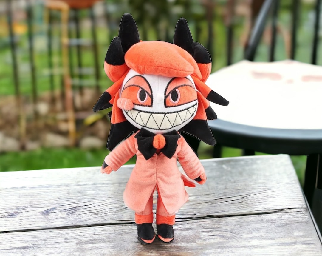 Hazbin Hotel Alastor Soft Plushie, Alastor Plushie, Hazbin Hotel ...