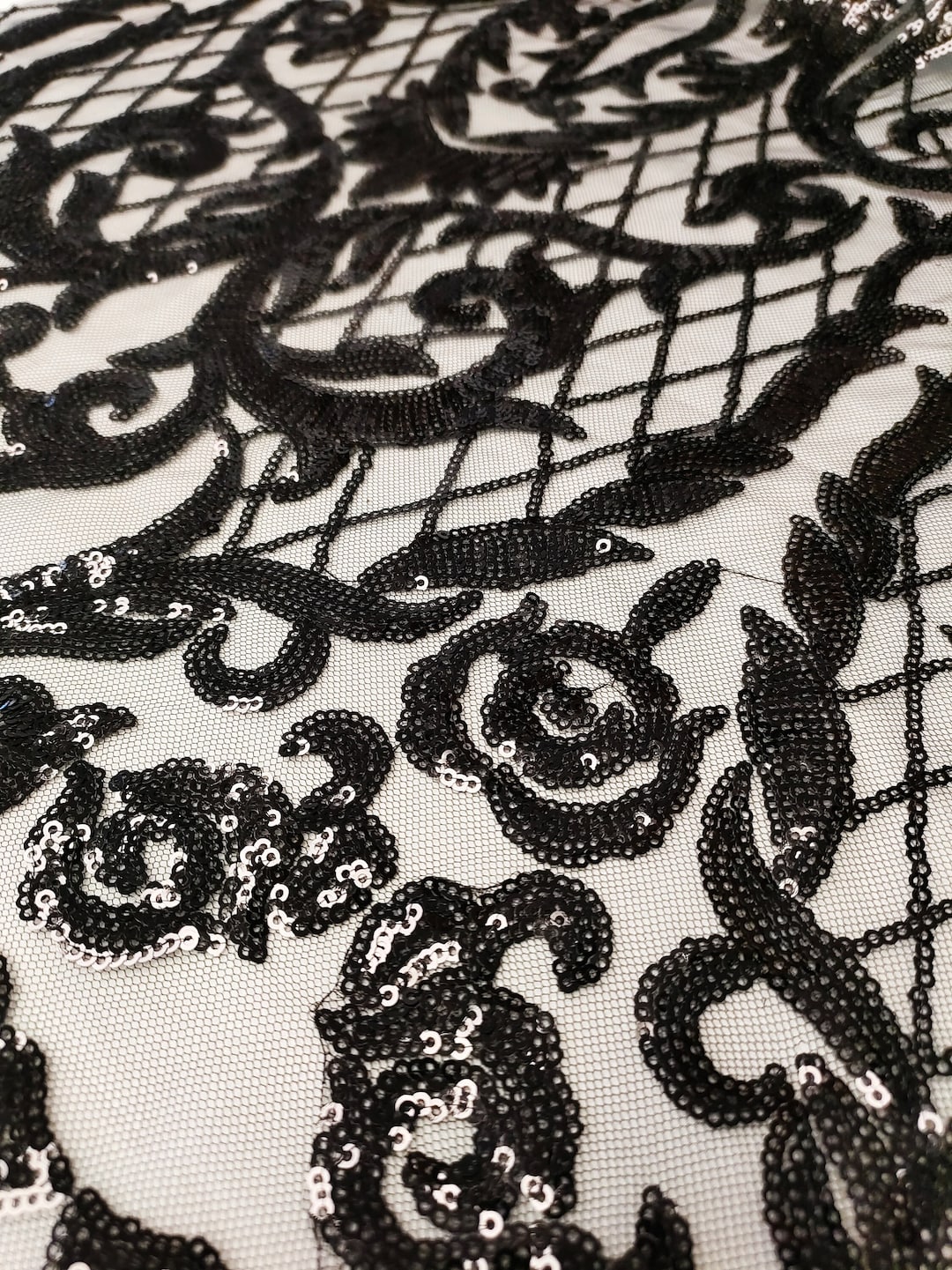 Spangles Sequence Embroidery - Etsy