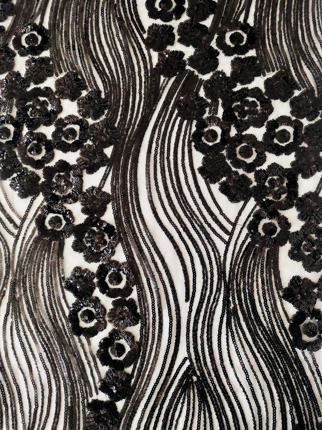 Spangles Sequence Embroidery - Etsy