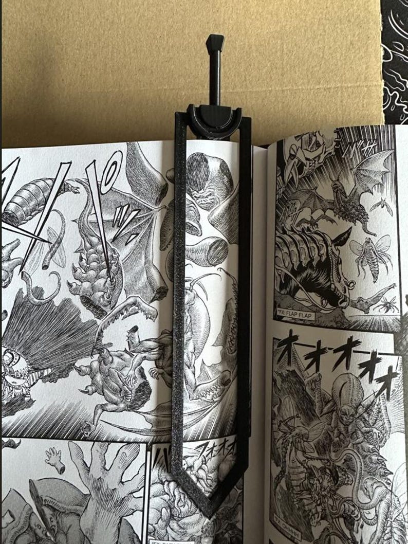 Berserk Dragon Slayer Bookmark 14cm - Etsy