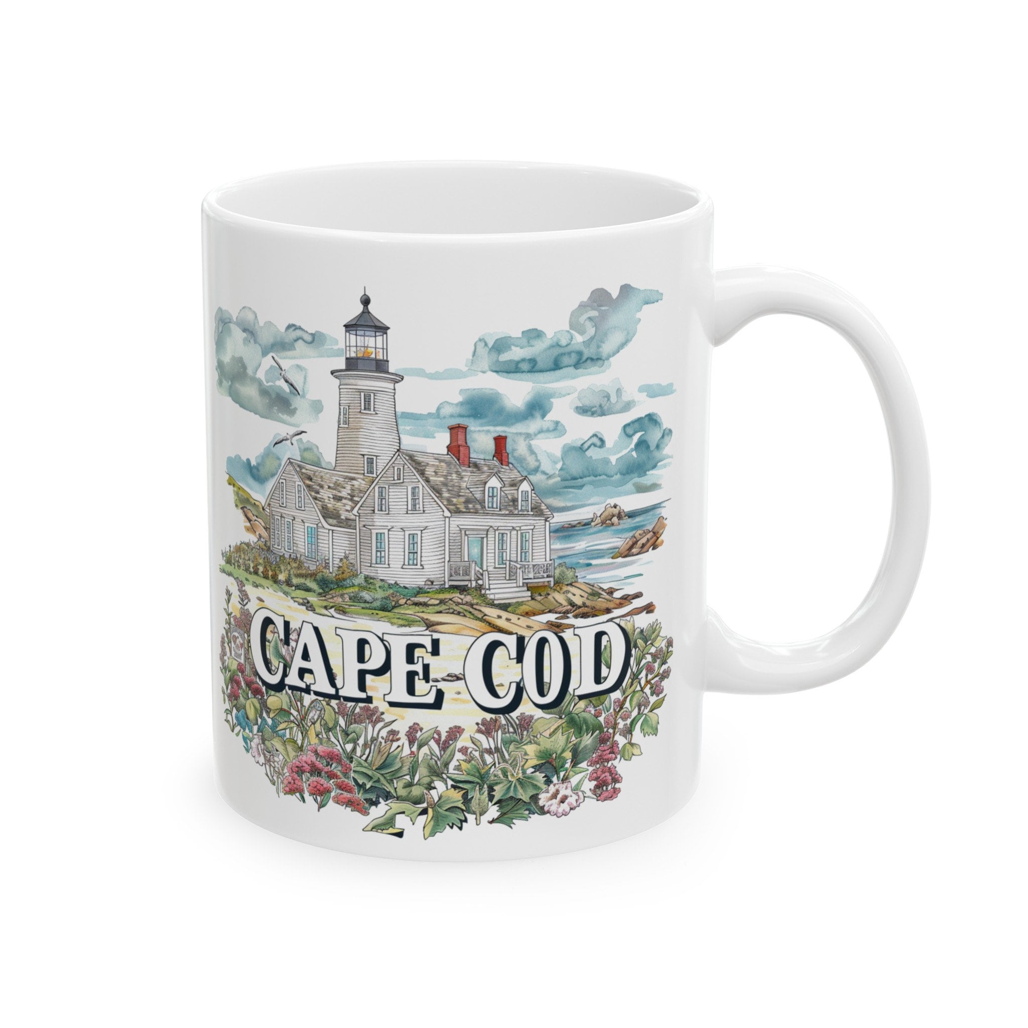 Cape Cod Landmarks 11oz Ceramic Mug - Etsy