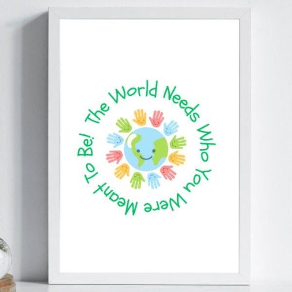 The World Needs Who You Were Made to Be - Etsy