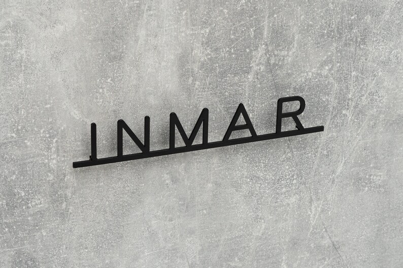 Custom Metal Words, Personalized Metal Lettering, Metal Words, Wall ...