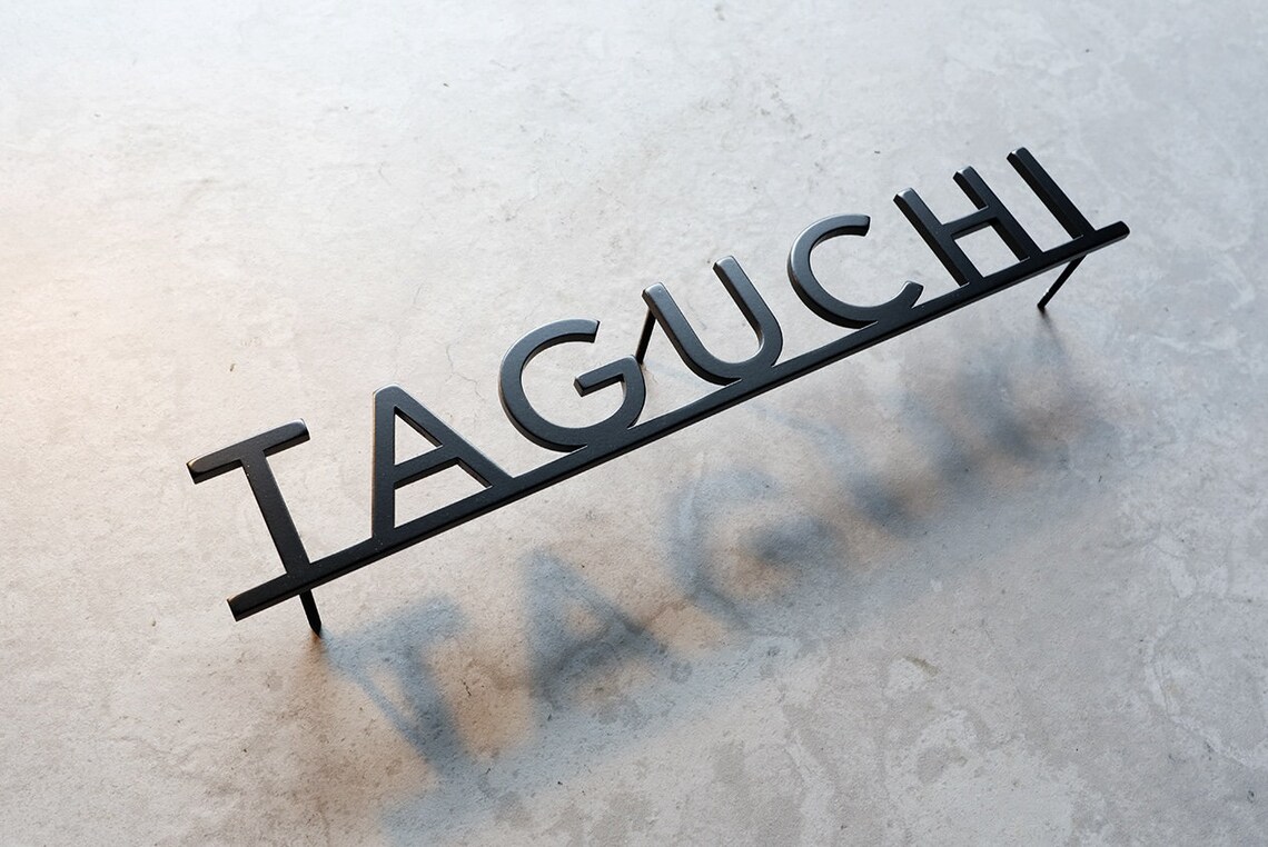 Metal Sign Office Name, Metal Name Sign, Company Name Sign for Wall ...