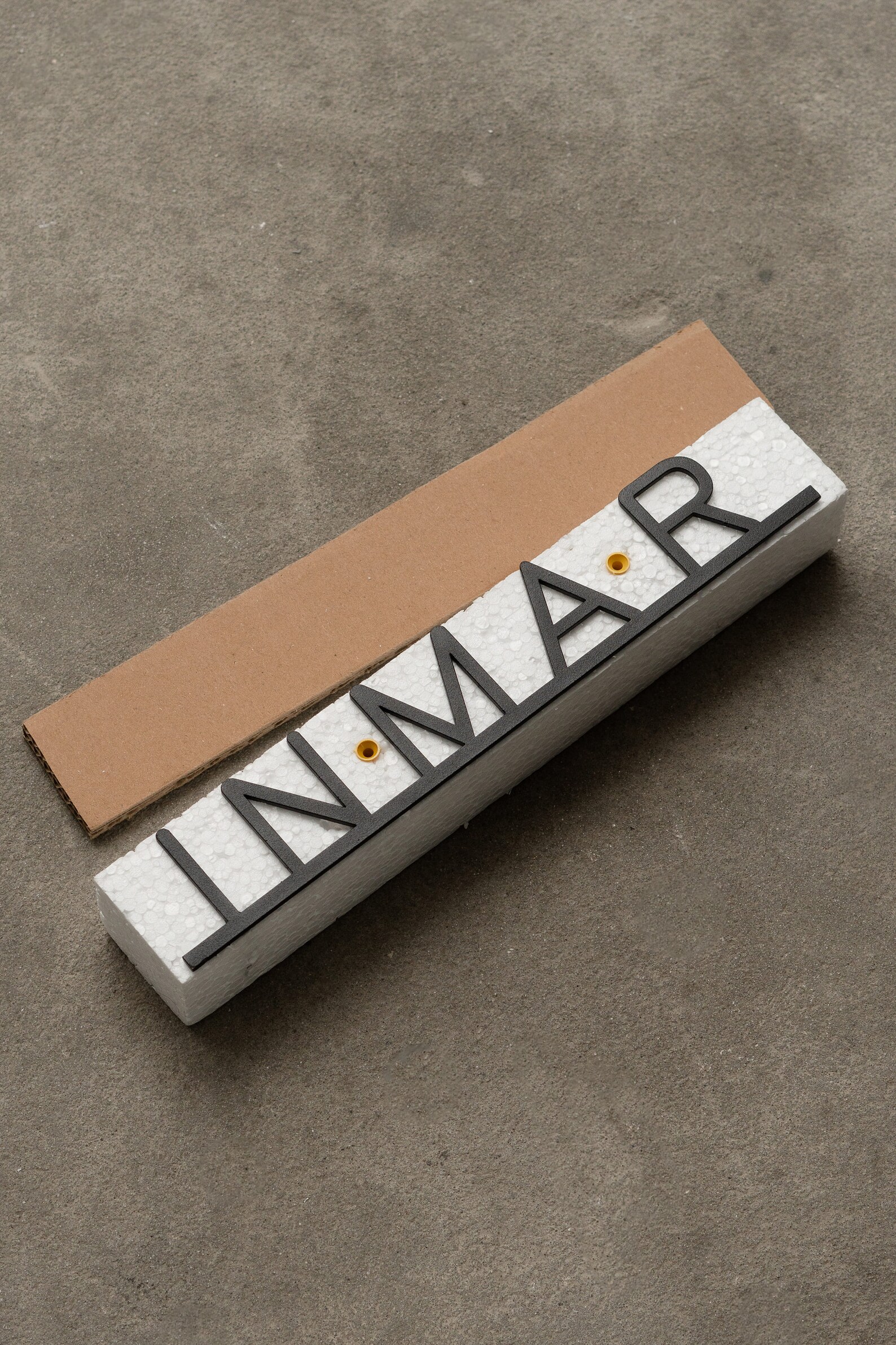 Metal Sign Office Name, Metal Name Sign, Company Name Sign for Wall ...