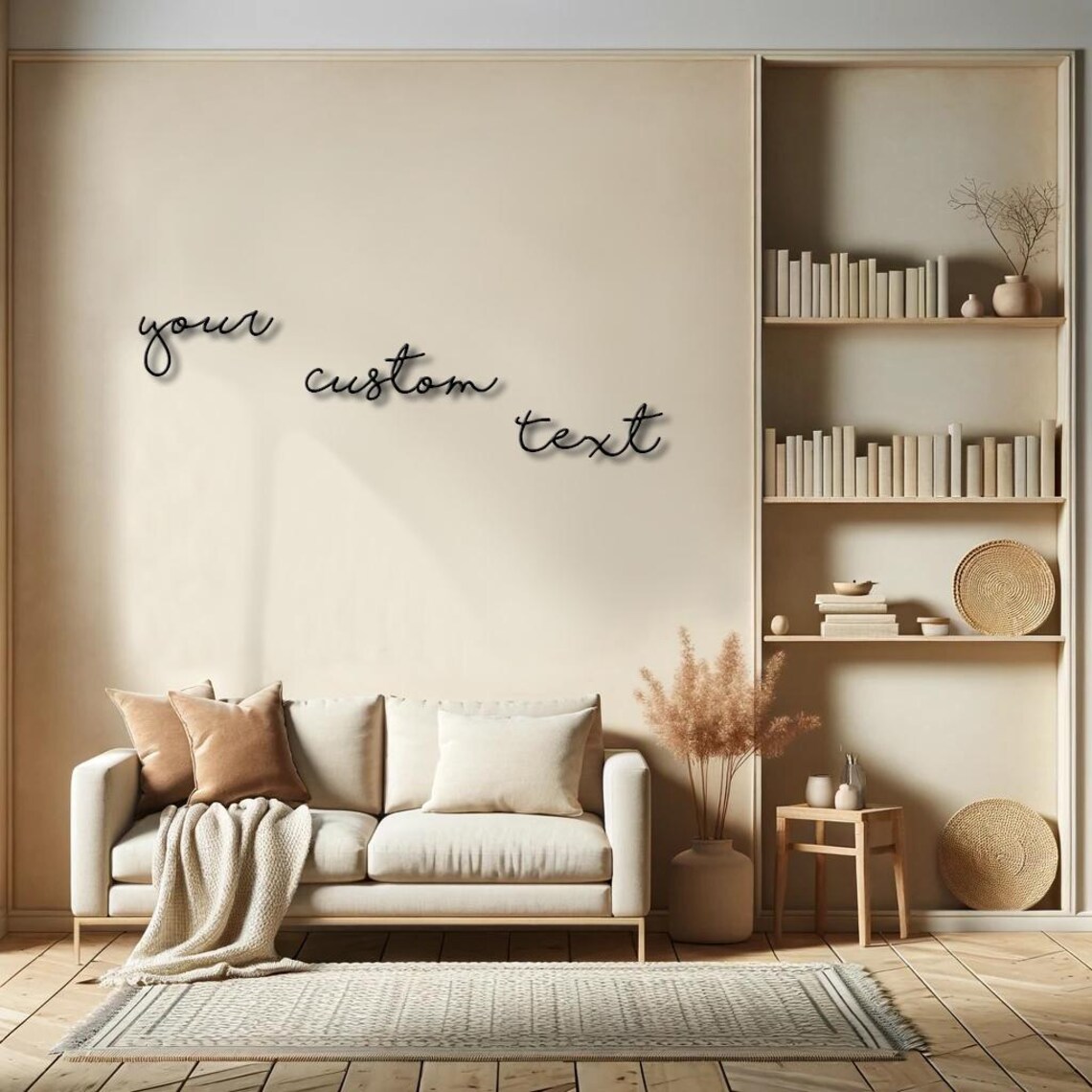 Any Metal Words for Wall, Custom Metal Text, Personalized Metal Sign ...