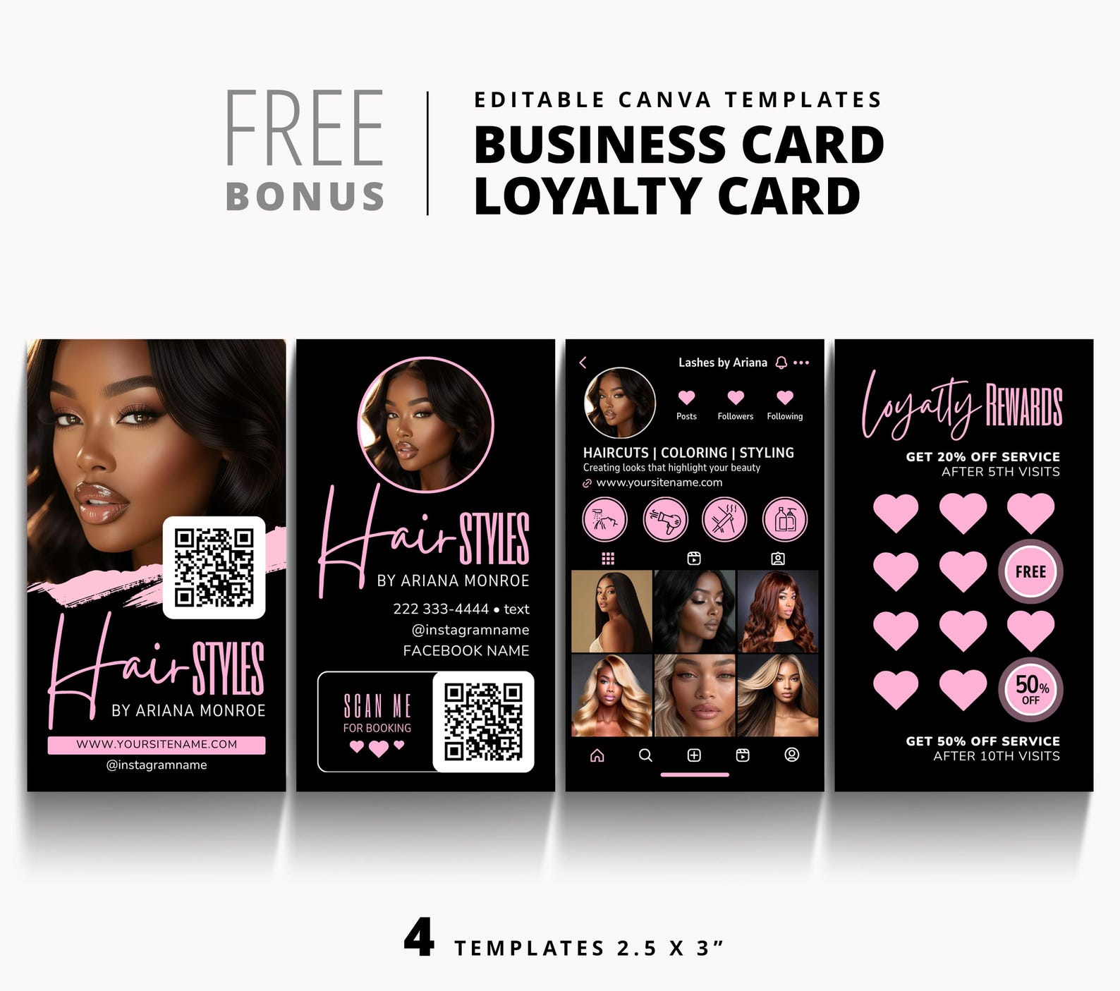 Modern Acuity Scheduling Template for Beauty Booking Site Branding ...