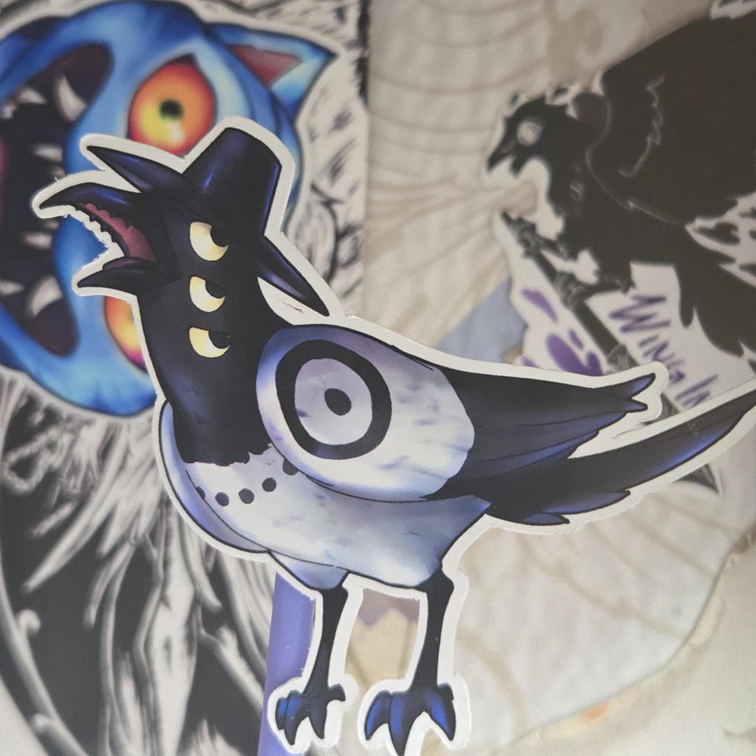 K-pop Demon Hunters Sussie Magpie 3 Inch Glossy Vinyl Sticker - Etsy