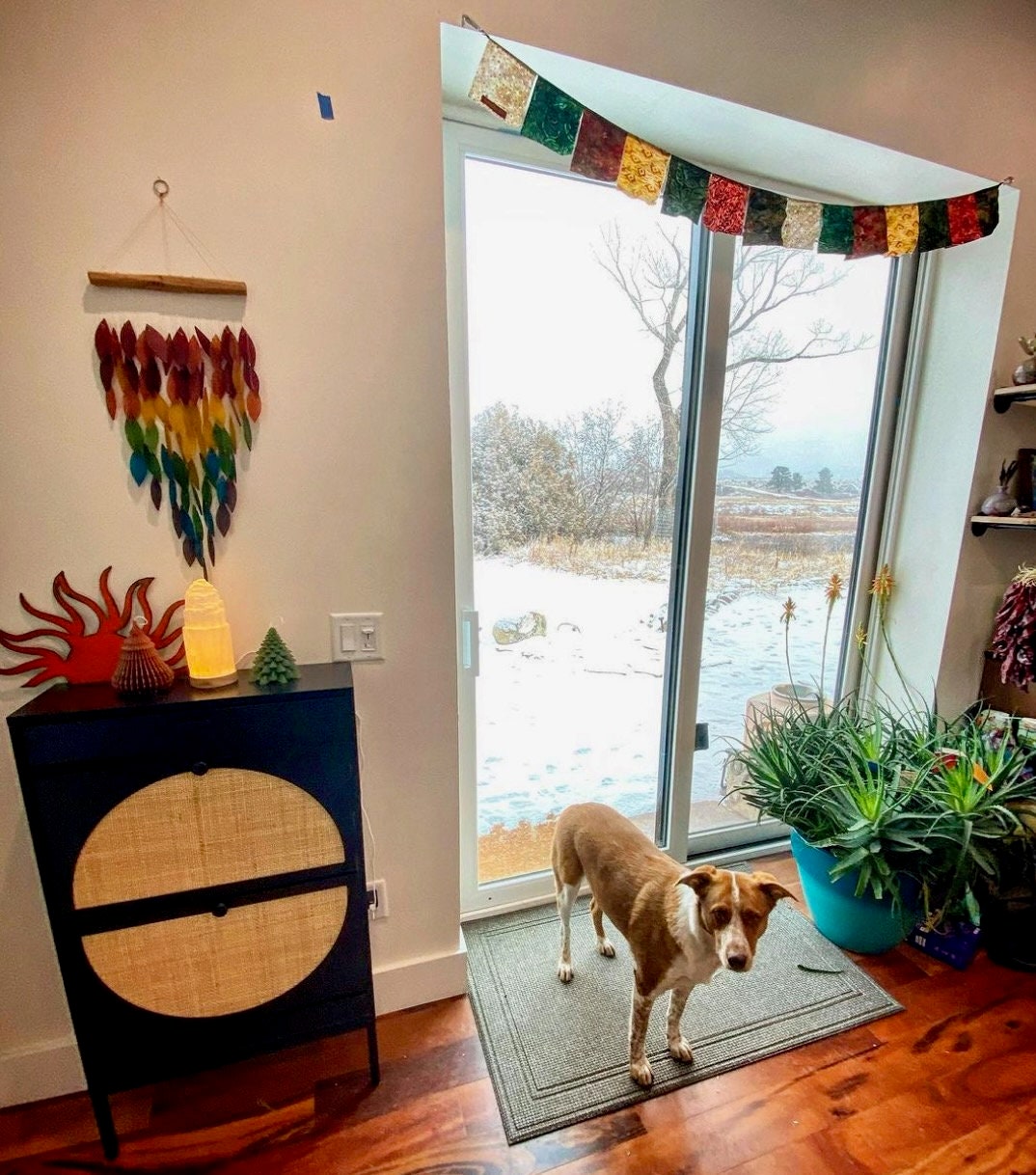 WATER & FLORA FLAGS, Boho Flags, Prayer Flags, Van Decor, Camp Decor ...