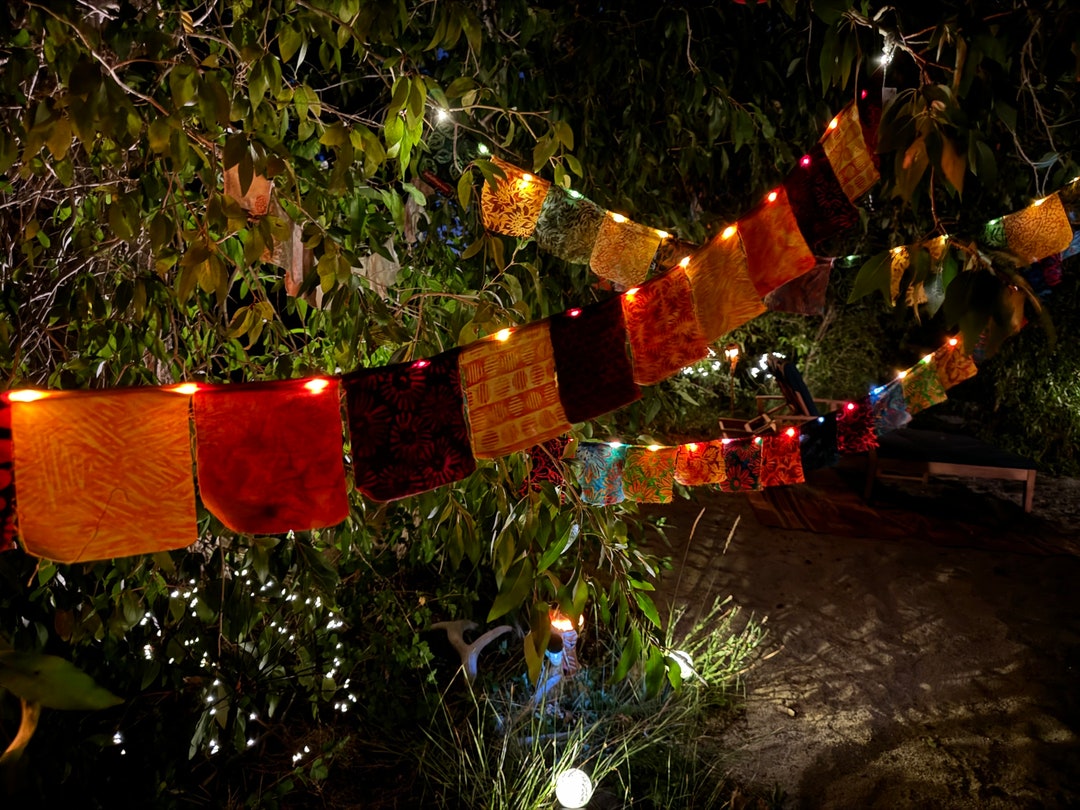 Fairy Light Joyful Flags choose a Style and Message Seller Light up ...