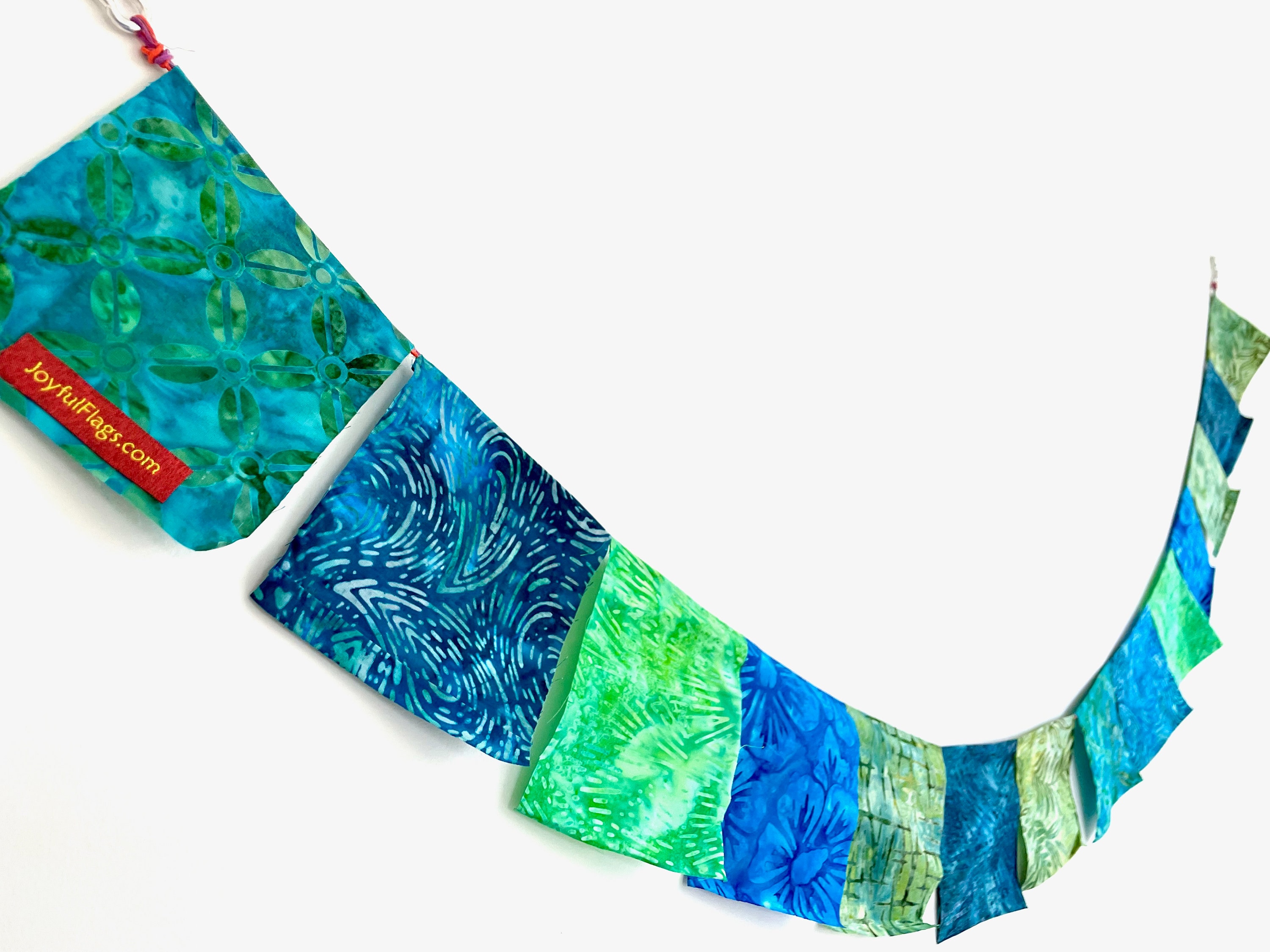 WATER & FLORA FLAGS, Boho Flags, Prayer Flags, Van Decor, Camp Decor ...