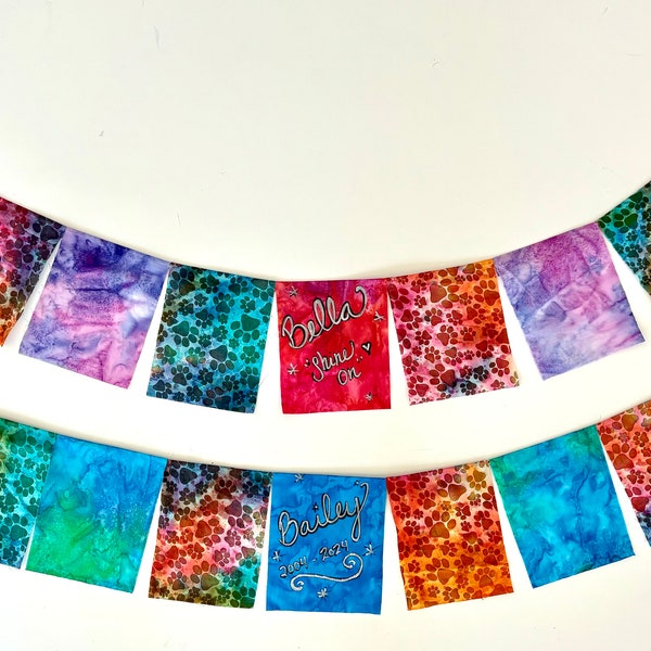 Pet Flag in Memory Of - Etsy