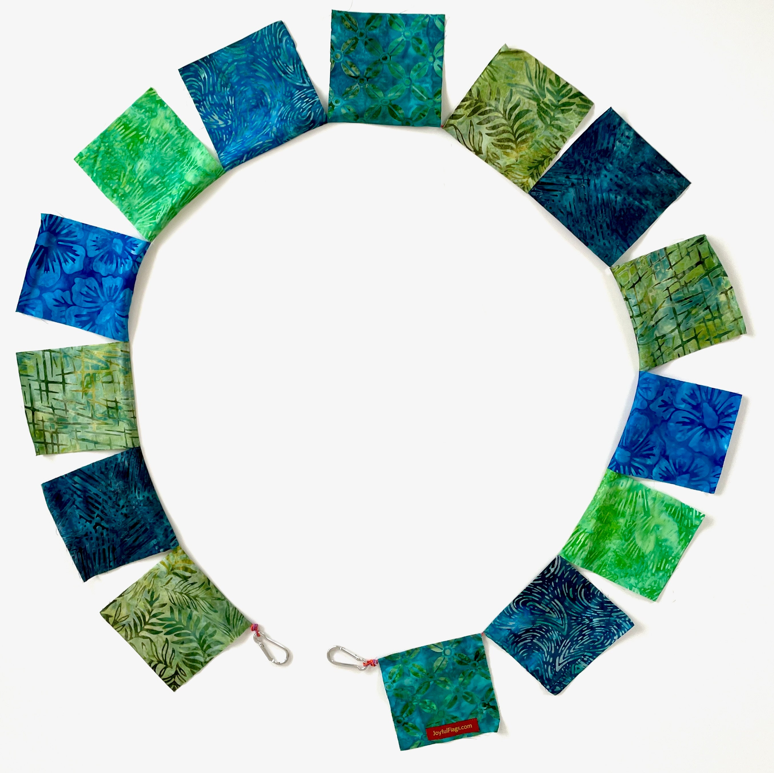 WATER & FLORA FLAGS, Boho Flags, Prayer Flags, Van Decor, Camp Decor ...