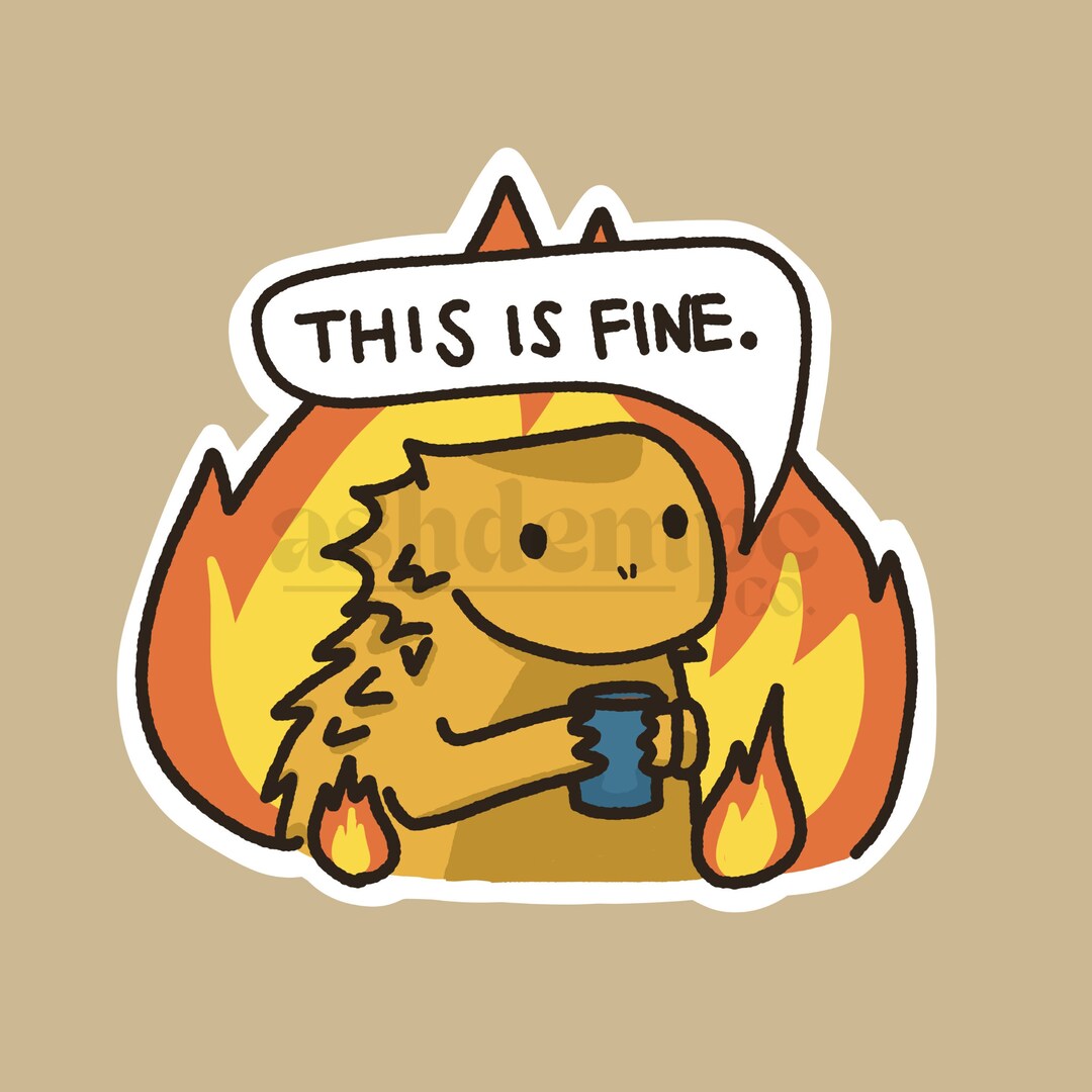 This is Fine Cheii Sticker - Etsy