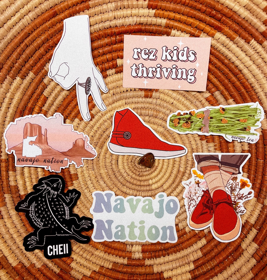 Diné Kid Sticker Bundle - Etsy