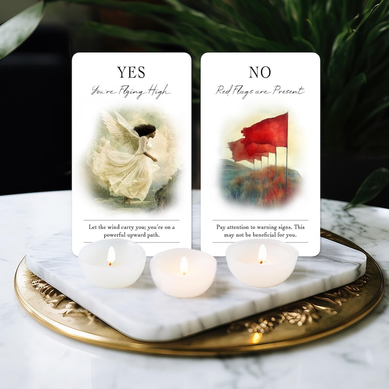 ORACLE OF ANSWERS for Any Question / 78 Cards / Yes-no Oracle Deck ...