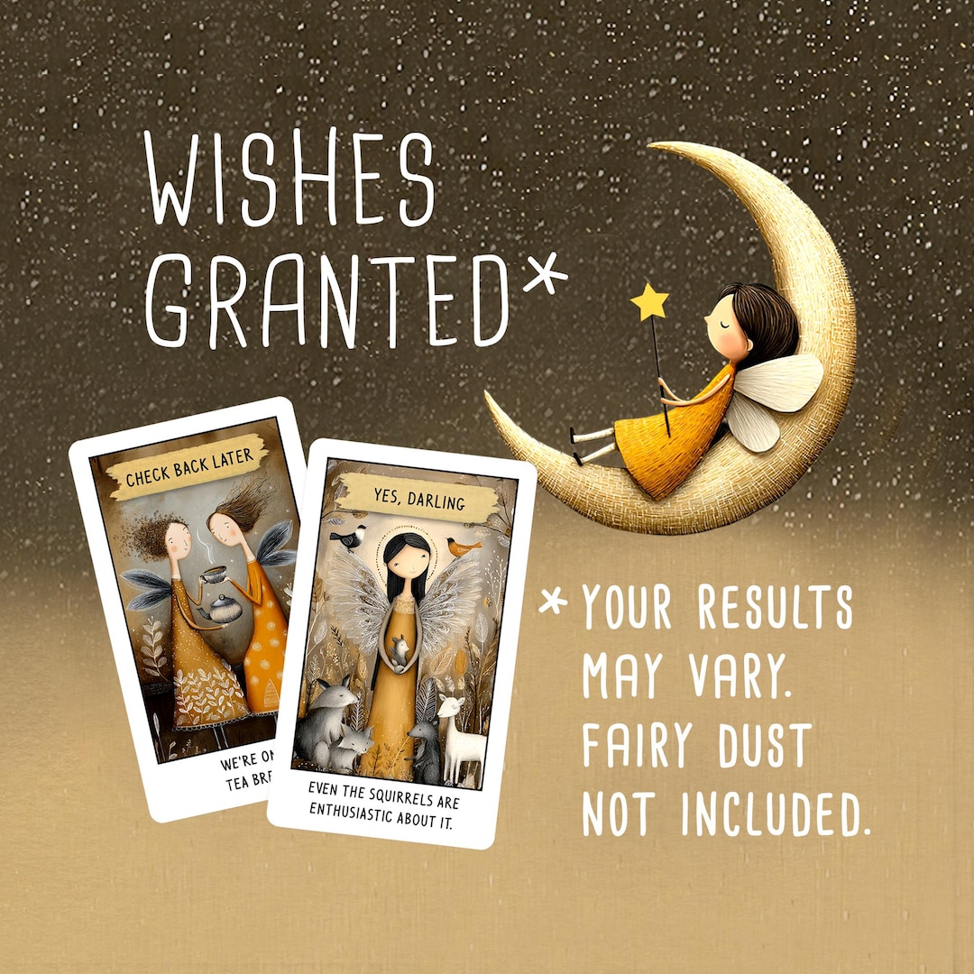 WISH FAIRIES ORACLE for Any Question / Yes-no Oracle Deck / Instant ...
