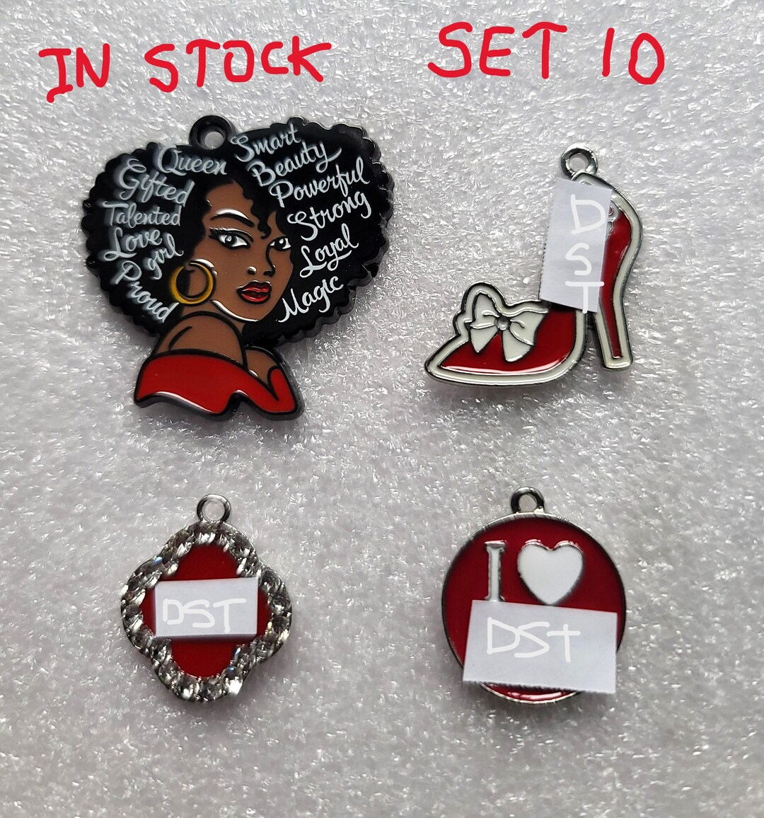 DST Sorority Charms: Gold/silver Enamel Pendants, Many Beautiful ...
