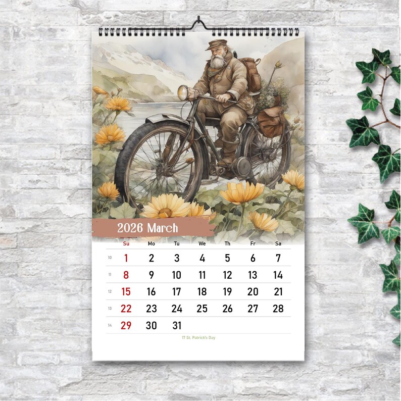 2026 Printable Calendar – A Touch of Fairy Tale | 13 Pages | 16.5"x11 ...