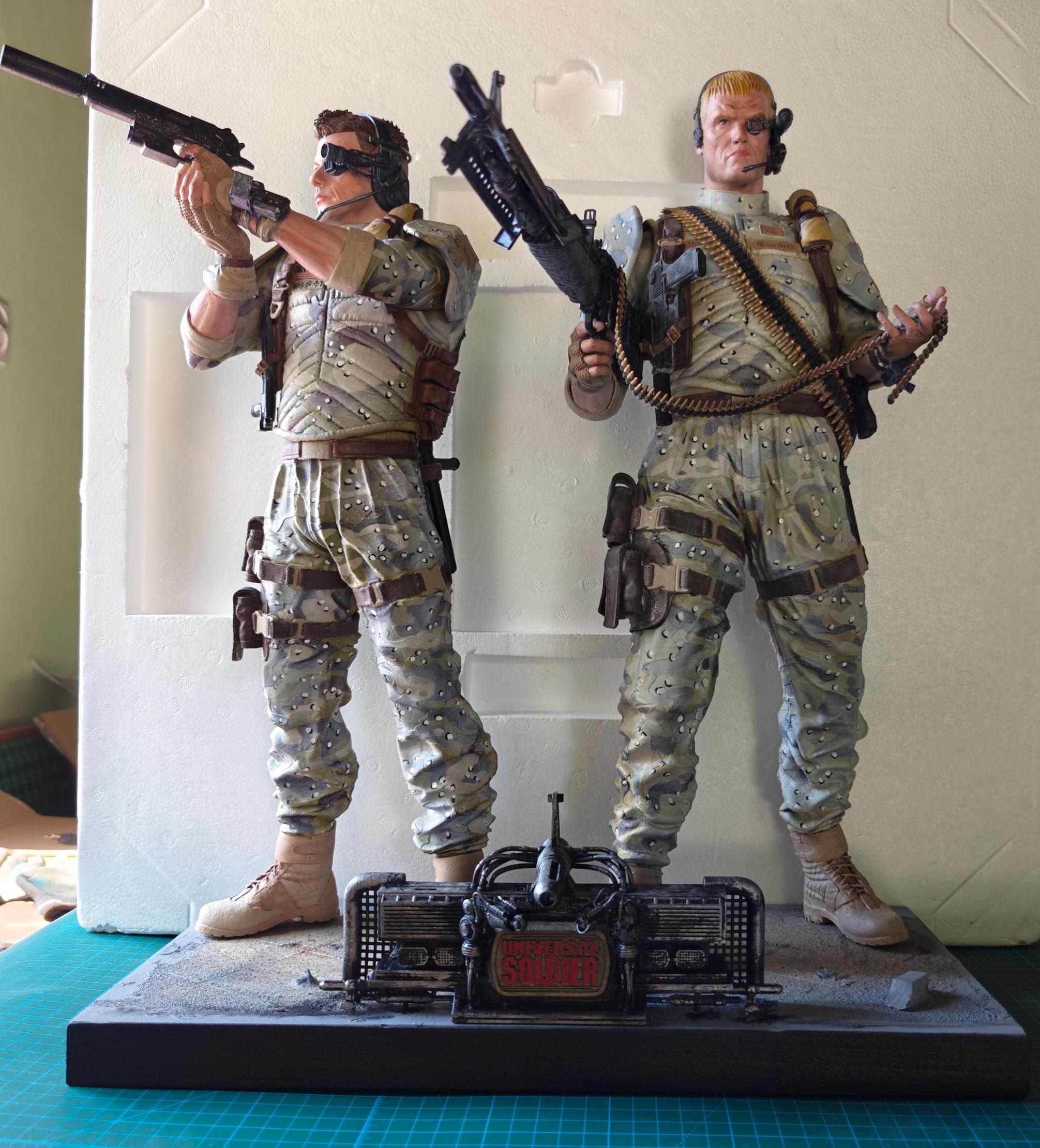 Universal Soldier Diorama 1 4 Diorama or 1 6 Etsy Canada
