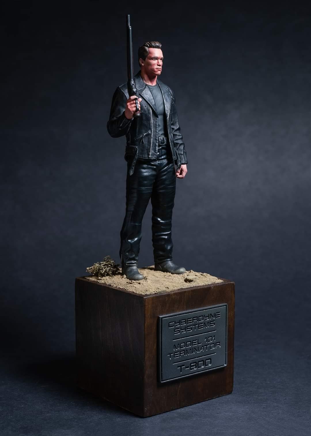 Terminator 2 Figure, 23.5 Cm Tall, 1/8 Scale LIMITED EDITION SERIES - Etsy