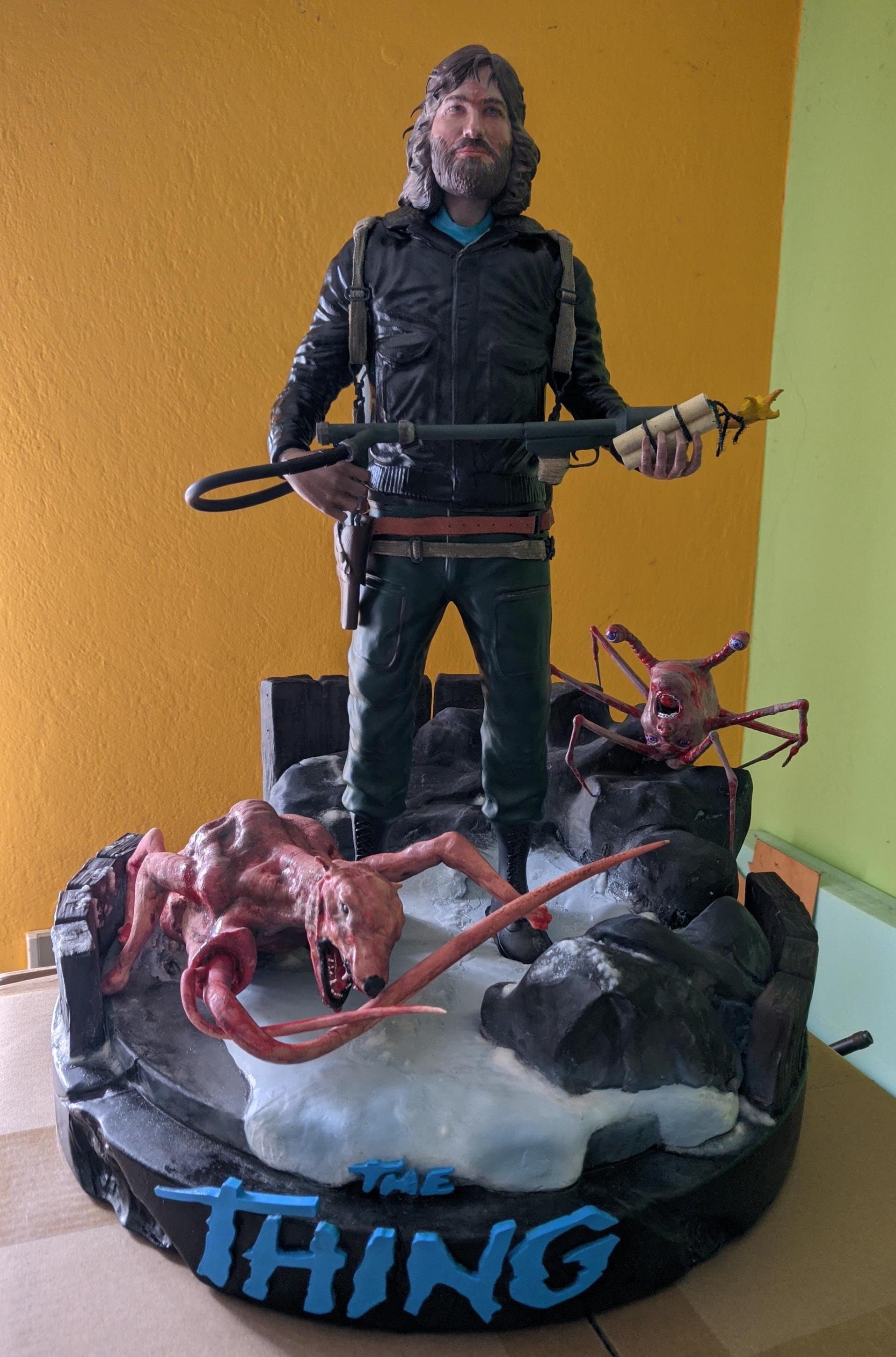 The Thing Diorama in 1/4 or 1/6 Scale - Etsy