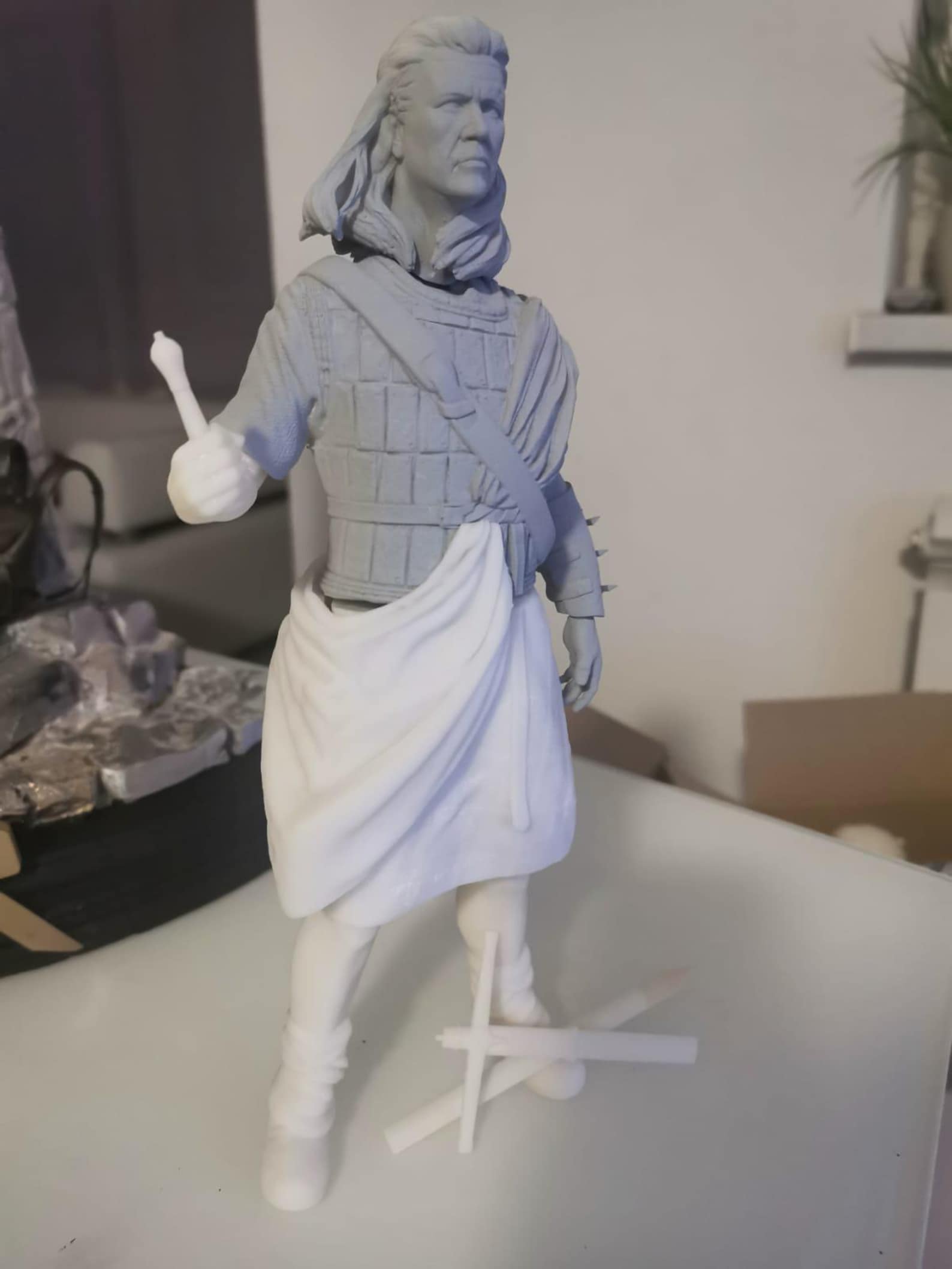 William Wallace by Mel Gibson in Braveheart 1/6, 1/4 Figure - Etsy