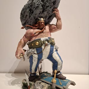 Asterix, Obelix & Ldefix Statues 1/6 Scale - Etsy