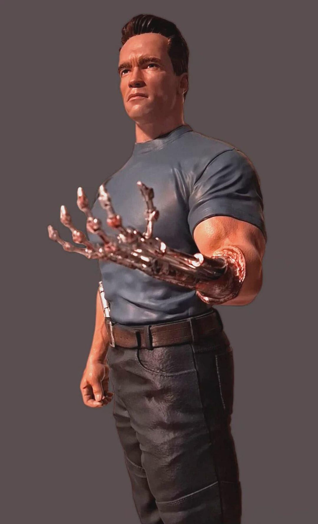 The Terminator 2 Arm Cutting Scene Statue - Etsy