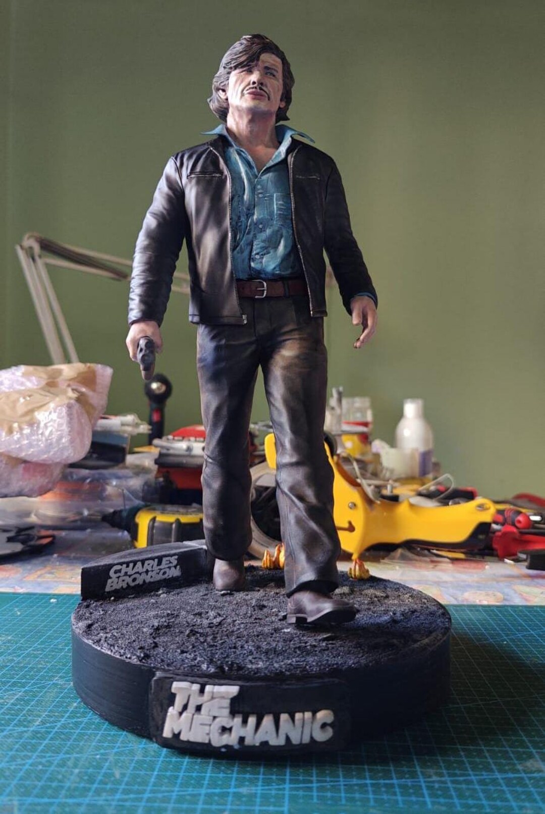 Charles Bronson the Mechanic Resin Figure 1/6 or 1/4 Scale - Etsy