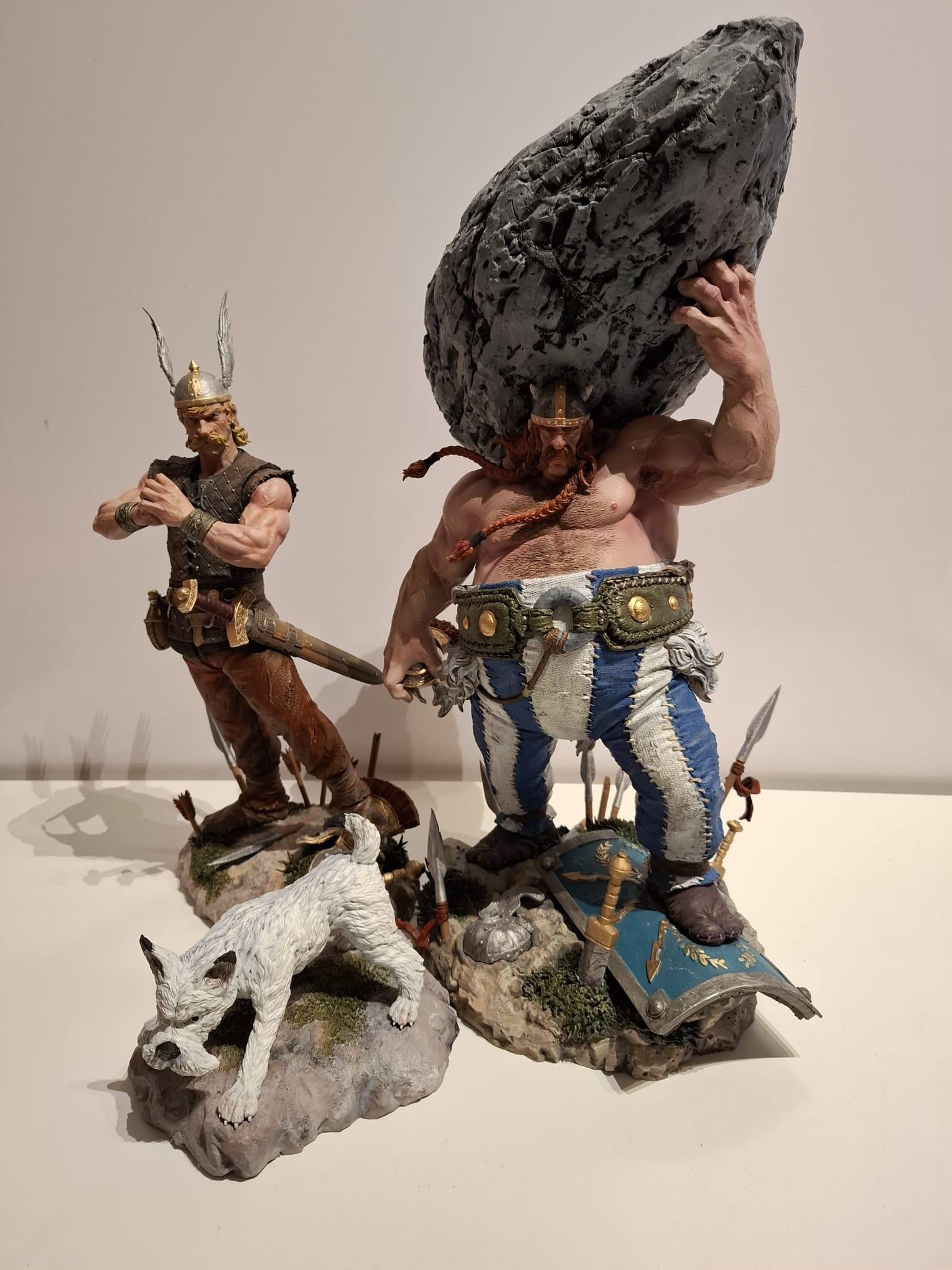 Asterix, Obelix & Ldefix Statues 1/6 Scale - Etsy