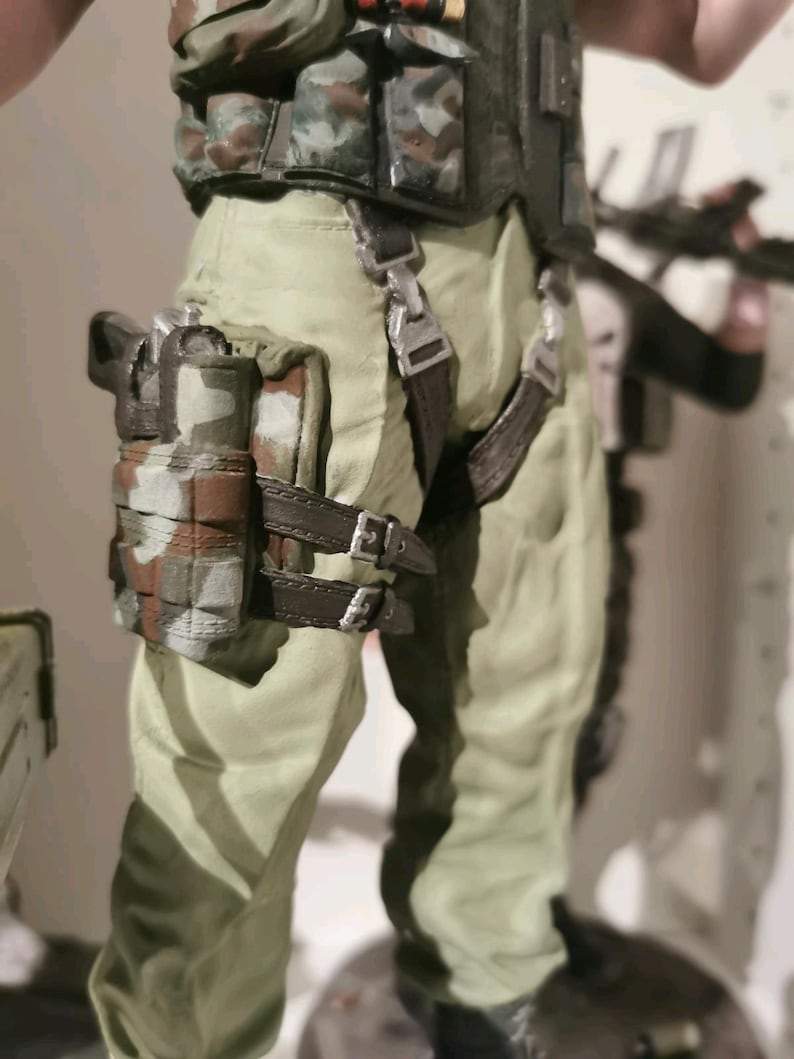 Commando (arnold Schwarzenegger) Figure - Etsy