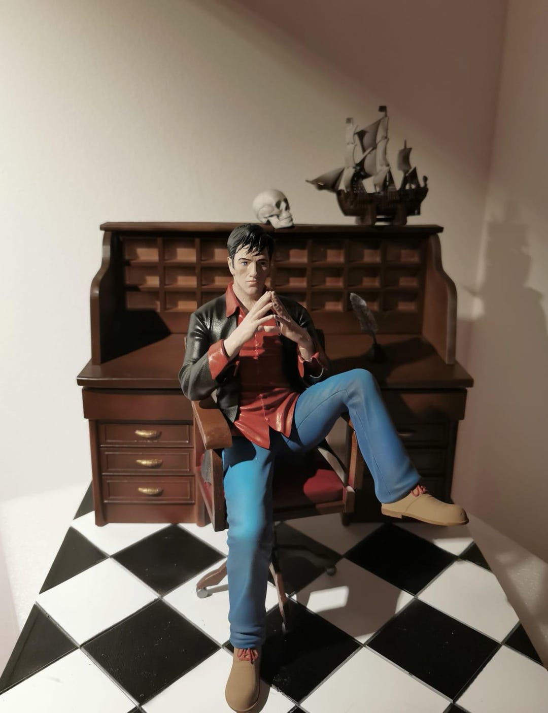 Dylan Dog FIGURE 1/6 Scale - Etsy