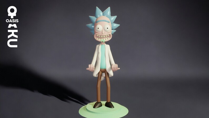 Rick & Morty Rick Sanchez Controller Stand 3d Stl Files - Etsy
