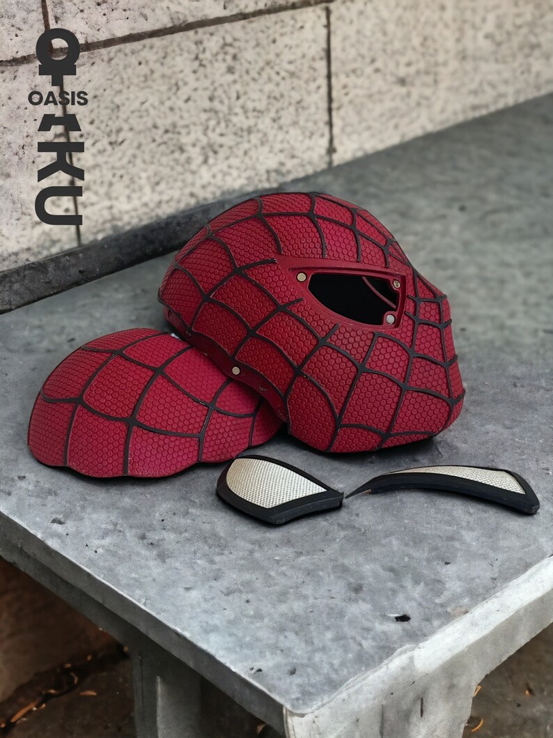 Spiderman Mask 3D STL Files Spiderman Magnetic Helmet 3D Printable STL ...