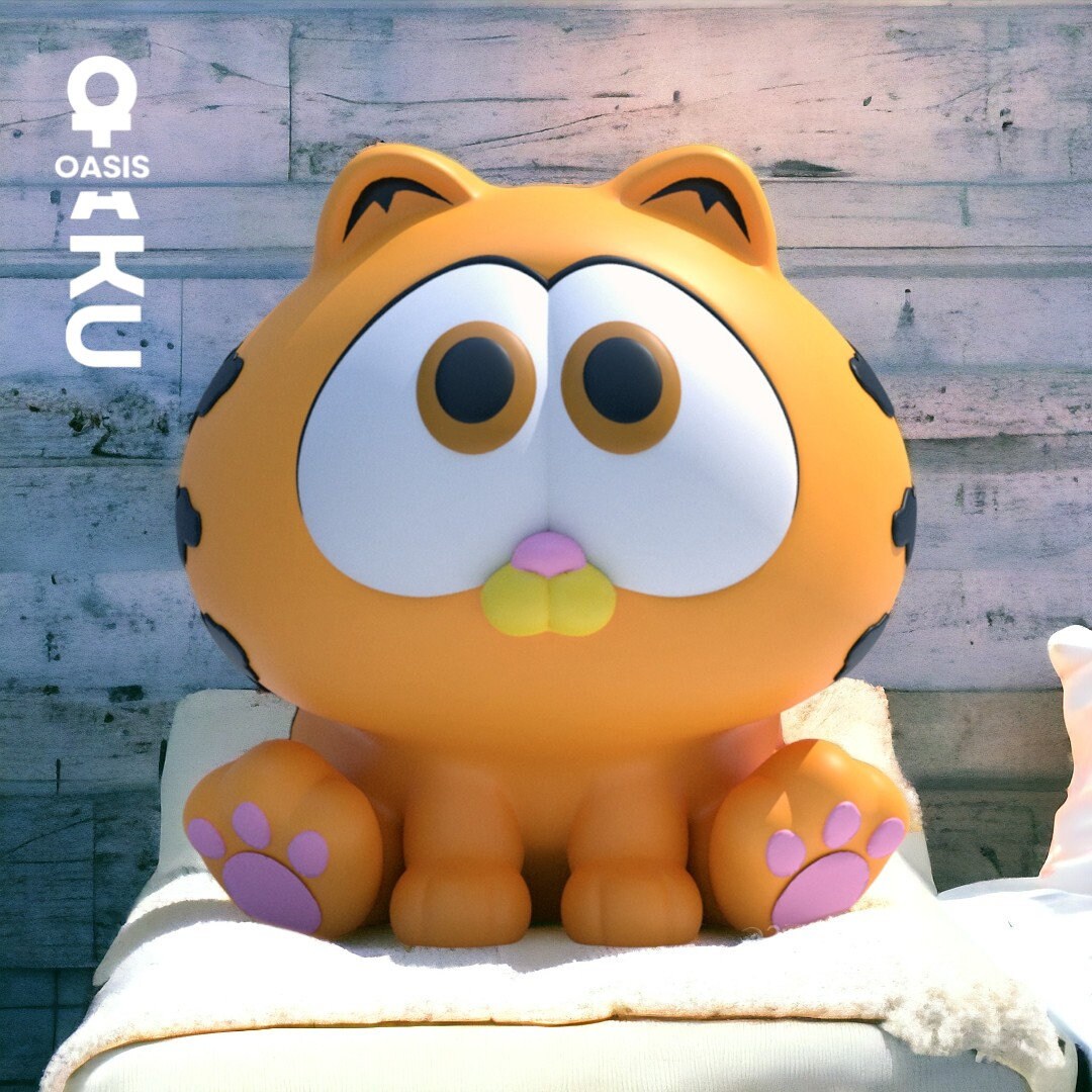 Garfield Figure 3D Stl Files Baby Garfield Print in Place Figure 3D ...