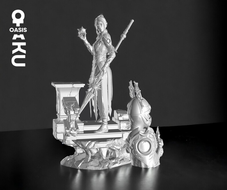 Baldurs Gate Shadowheart Figure Shadowheart Bust 3D Printable Stl Files ...