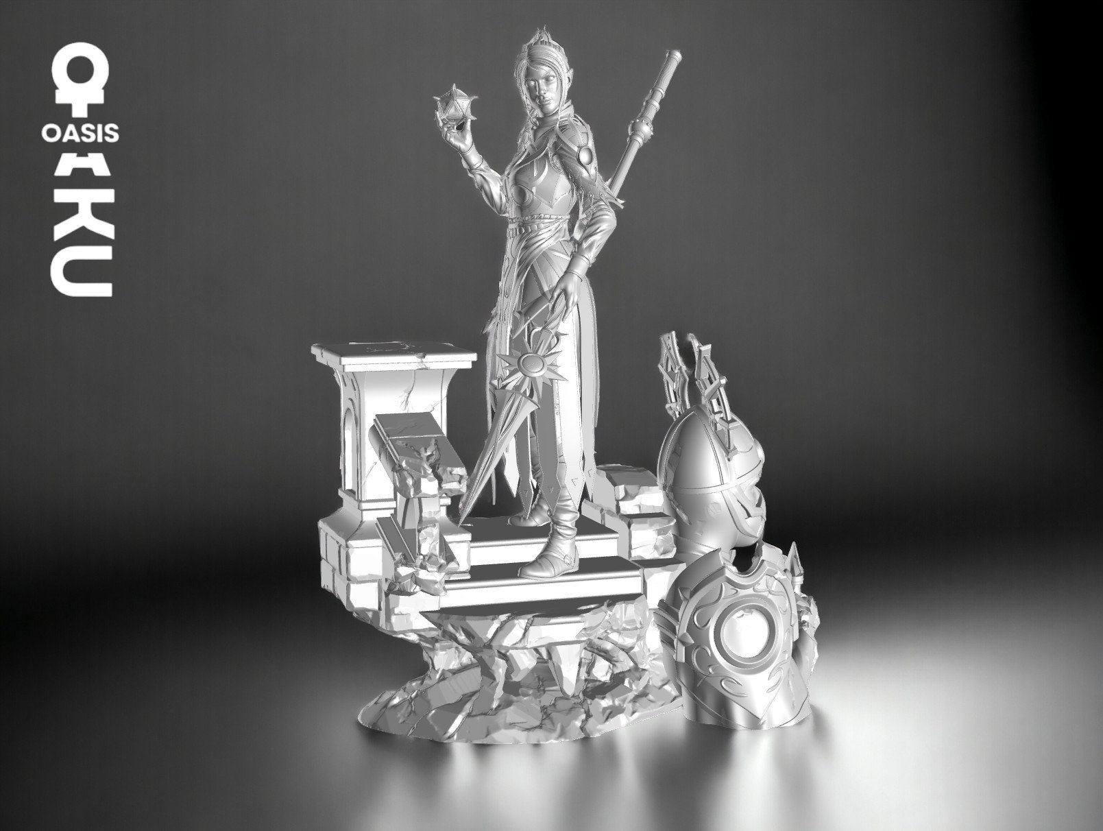 Baldurs Gate Shadowheart Figure Shadowheart Bust 3D Printable Stl Files ...
