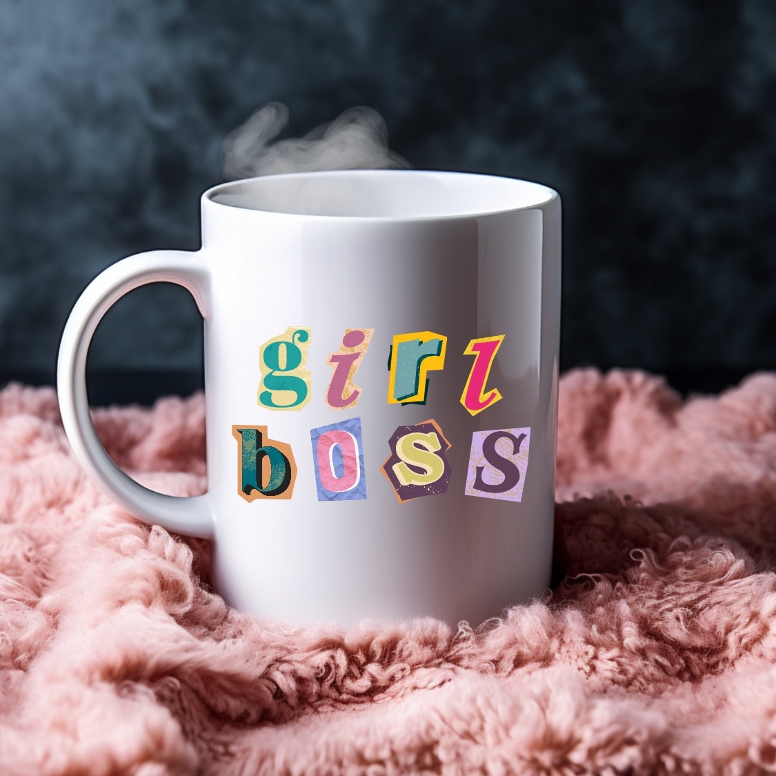 Girl Boss Mug, Empowerment Coffee Cup, Feminist Mug, Boss Lady Mug ...