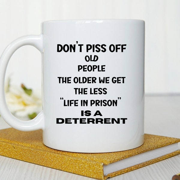 Funny Senior Mug - Etsy