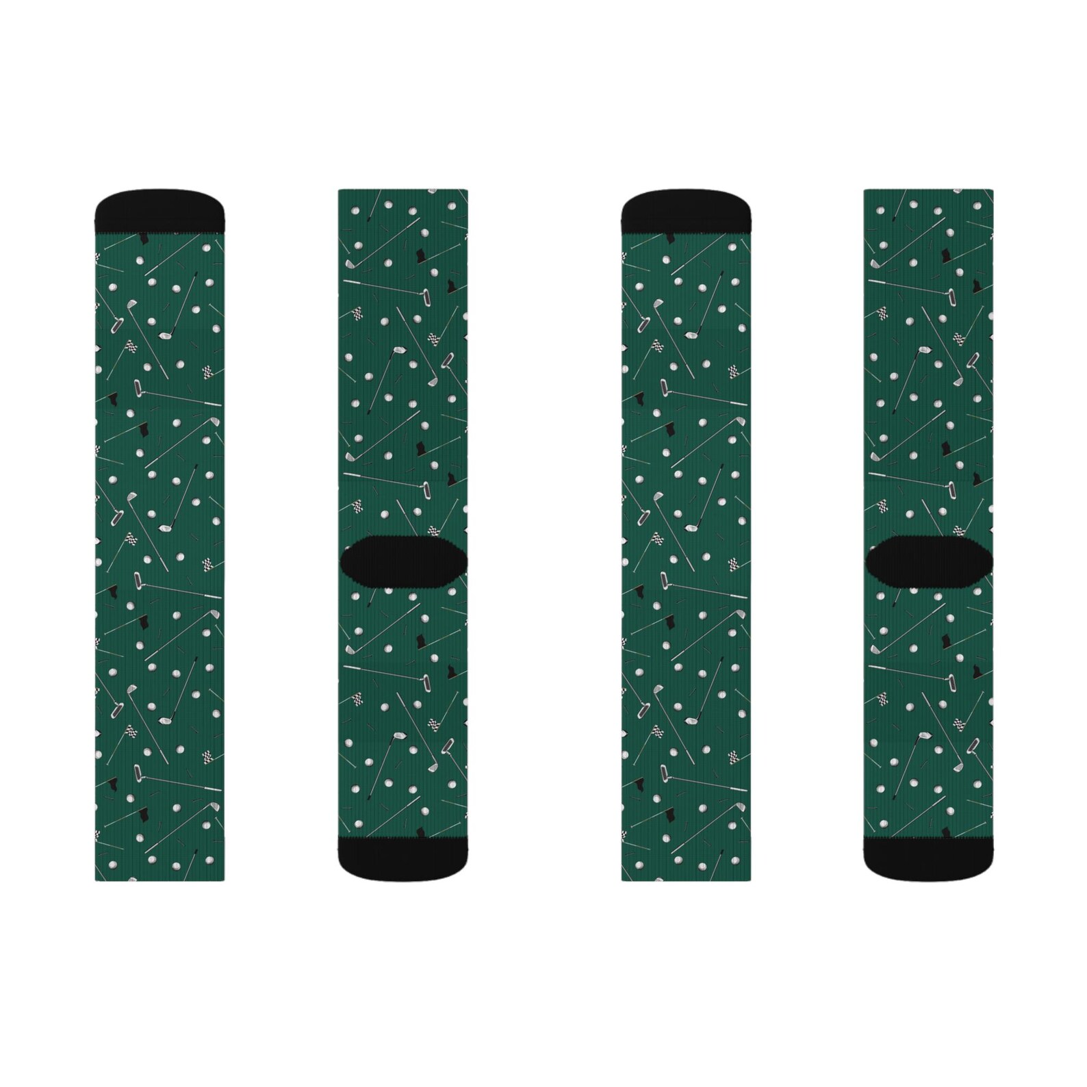 Green Golf Socks - Perfect Gift for Fathers, Husband/boyfriend, Brother ...
