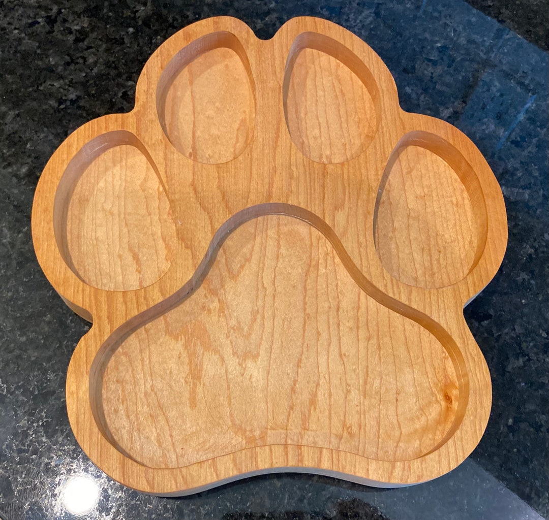 Dog Paw Serving Tray - Etsy