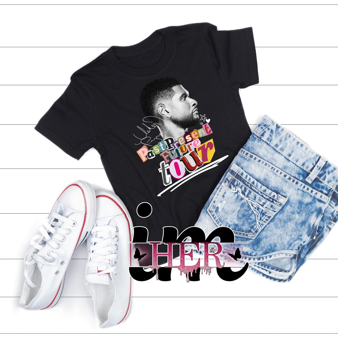 Usher Graphic Tee Design – Custom Printable Digital Download - Etsy