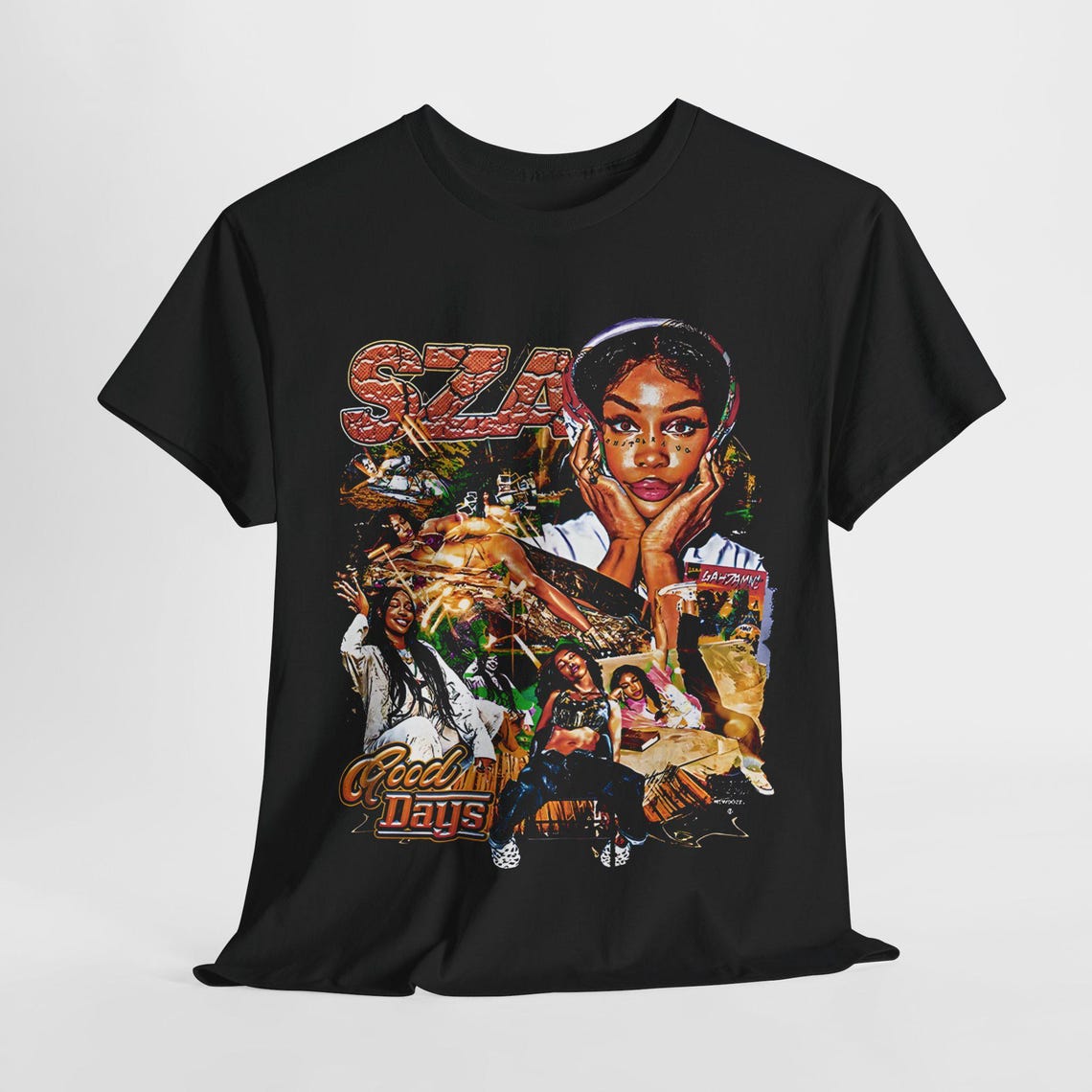 SZA Good Days Bootleg Graphic Tee Music Lover Unisex T-shirt, Hip Hop ...