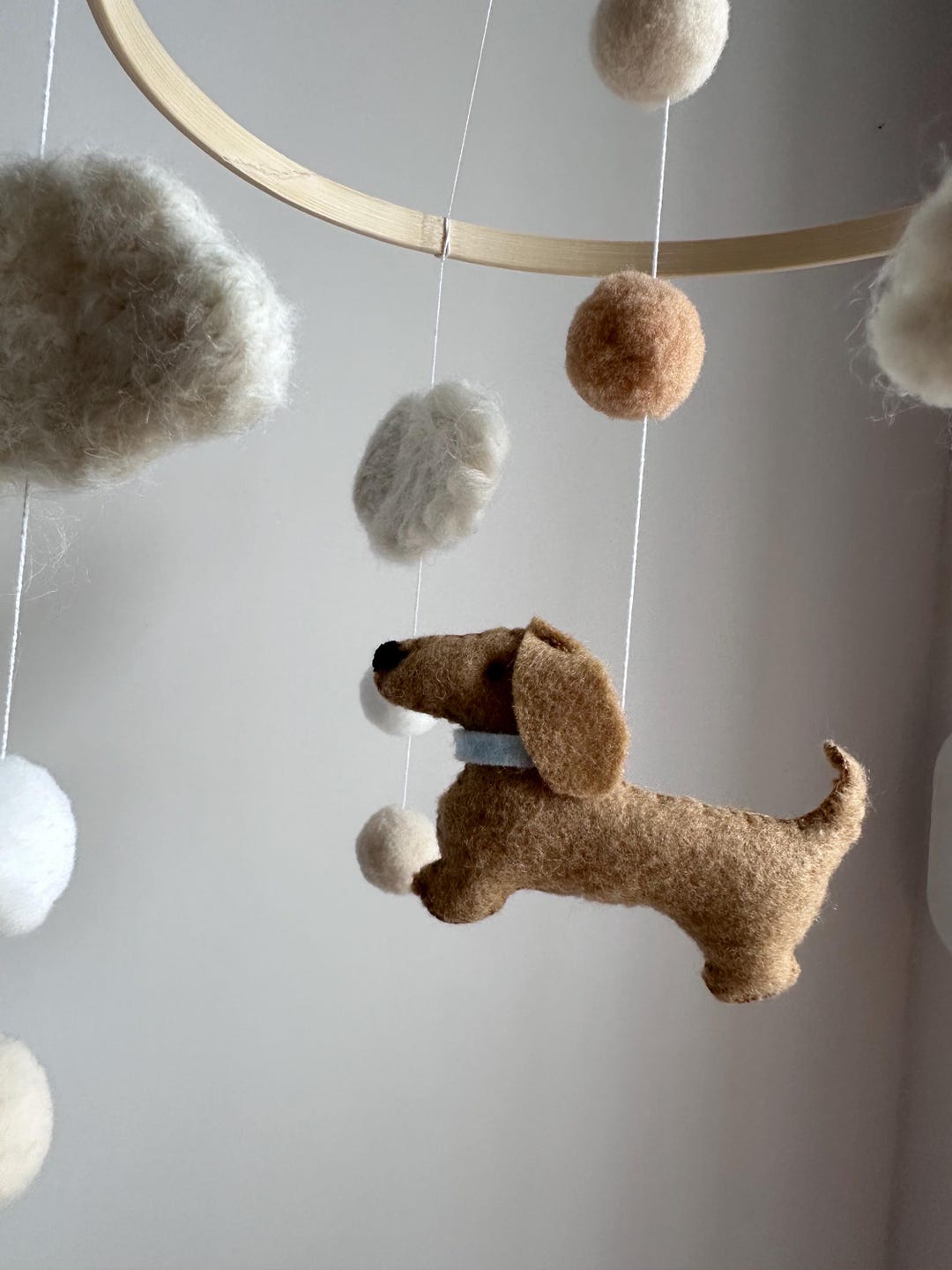 Baby Mobile, Dog Baby Mobile, Baby Gift, Decor, Sausage Dog Mobile ...