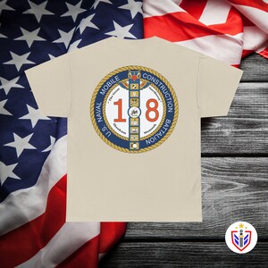 Naval Mobile Construction Battalion Fourteen (NMCB - 18) T-shirt W ...