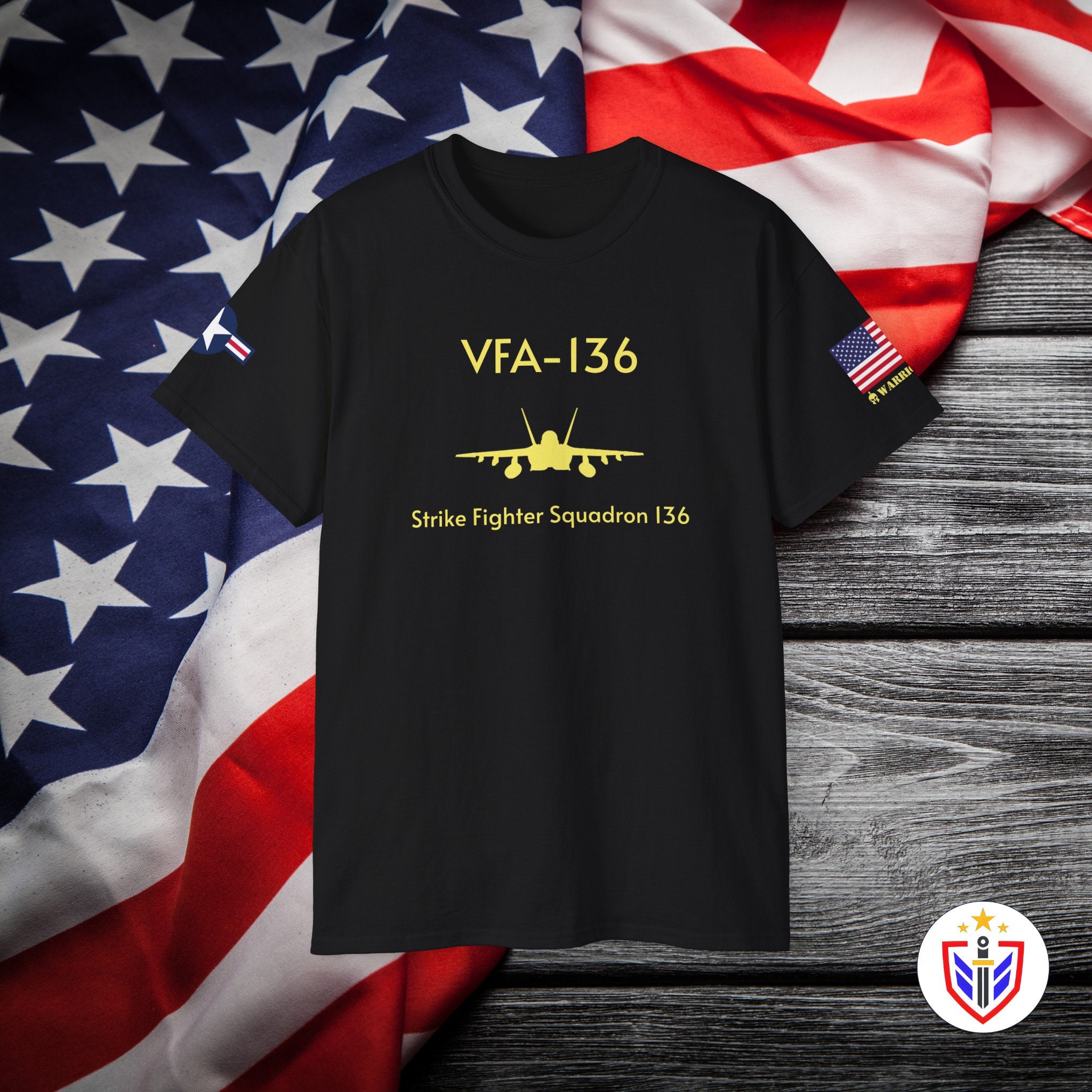 Navy Strike Fighter Squadron VFA-136 the Knighthawks Super Hornet F/A ...