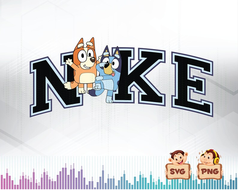 Bluey and Bingo SVG and PNG Formats Ready to Use for Cricut High ...