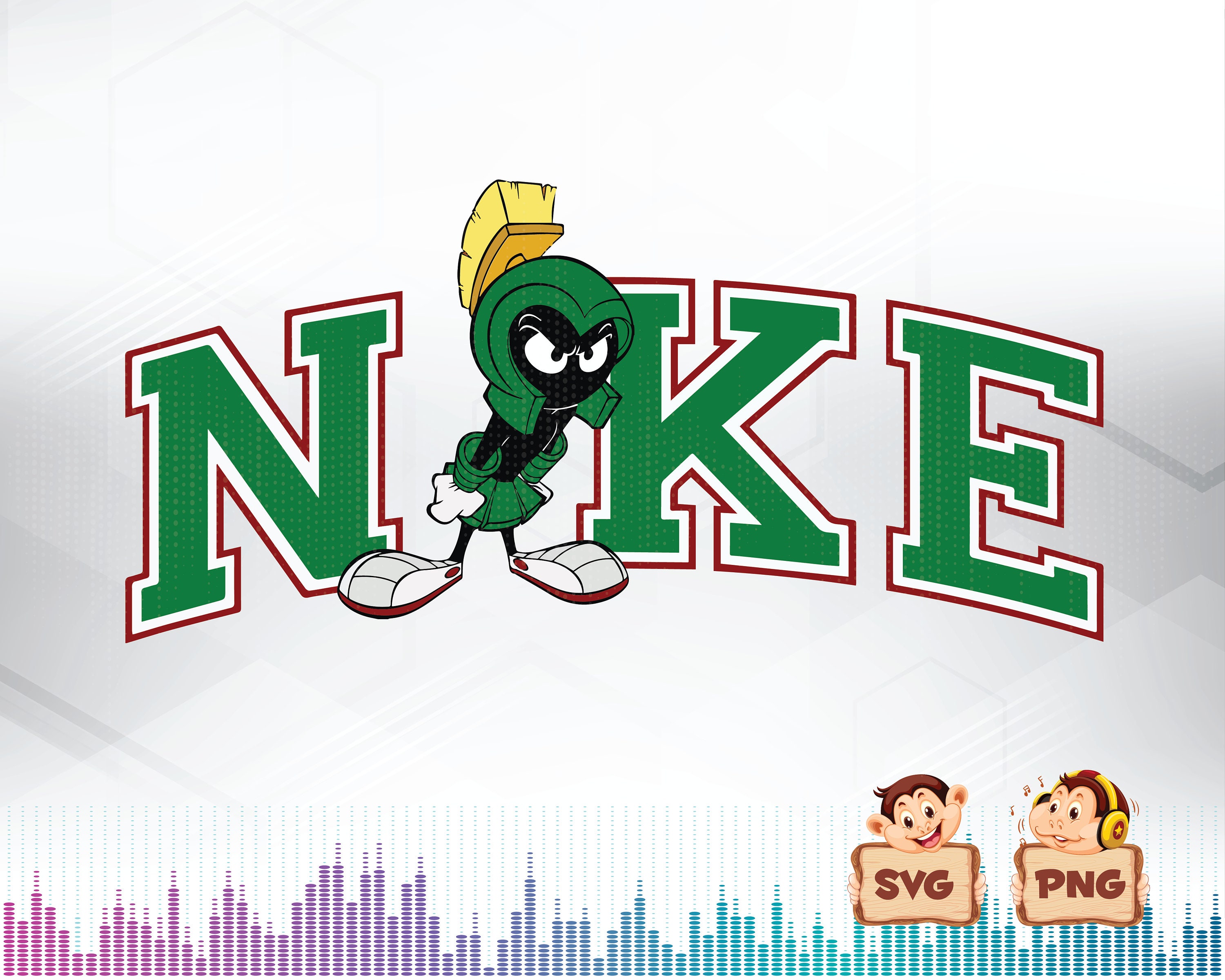 Marvin the Martian SVG and PNG Formats Ready to Use for Cricut High ...