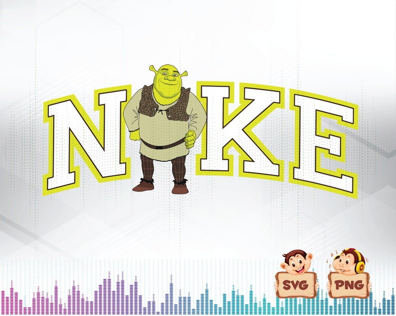 Shrek SVG and PNG Formats Ready to Use for Cricut High Resolution ...